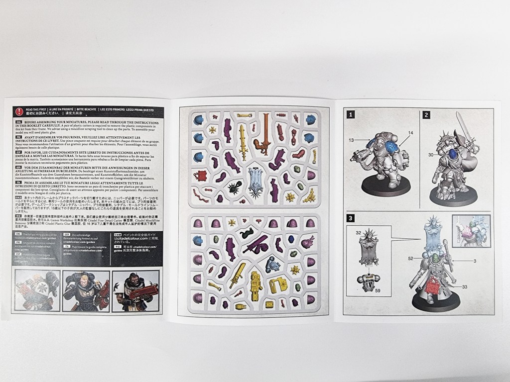 Black Templars Instructions