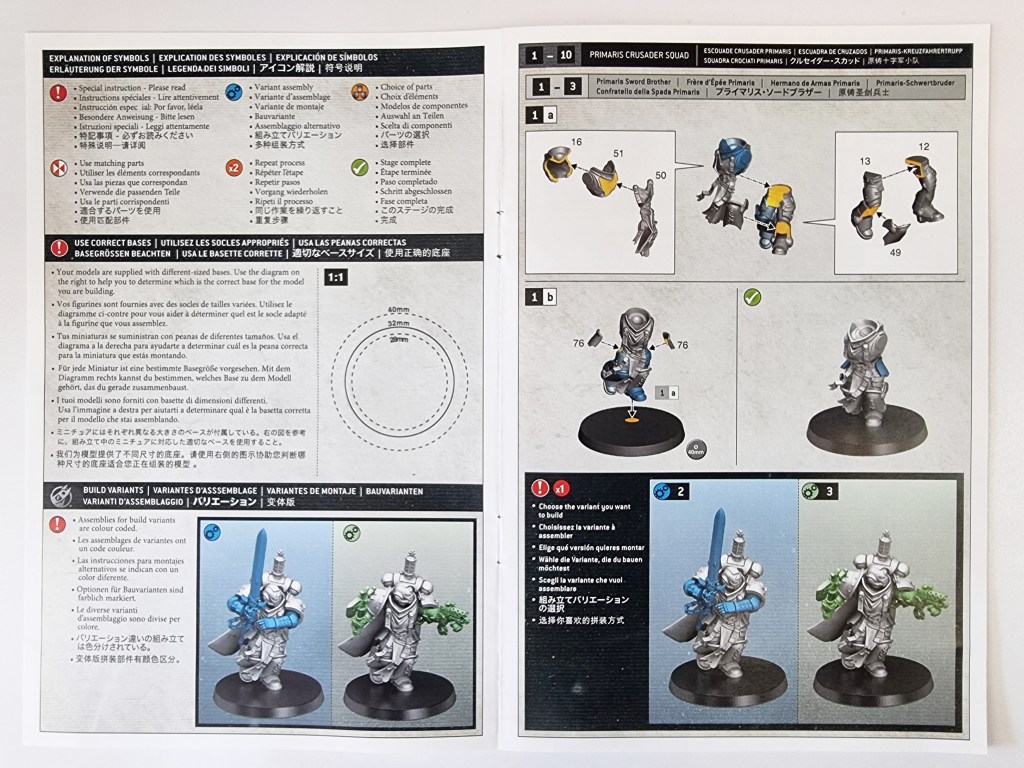 Black Templars Instructions