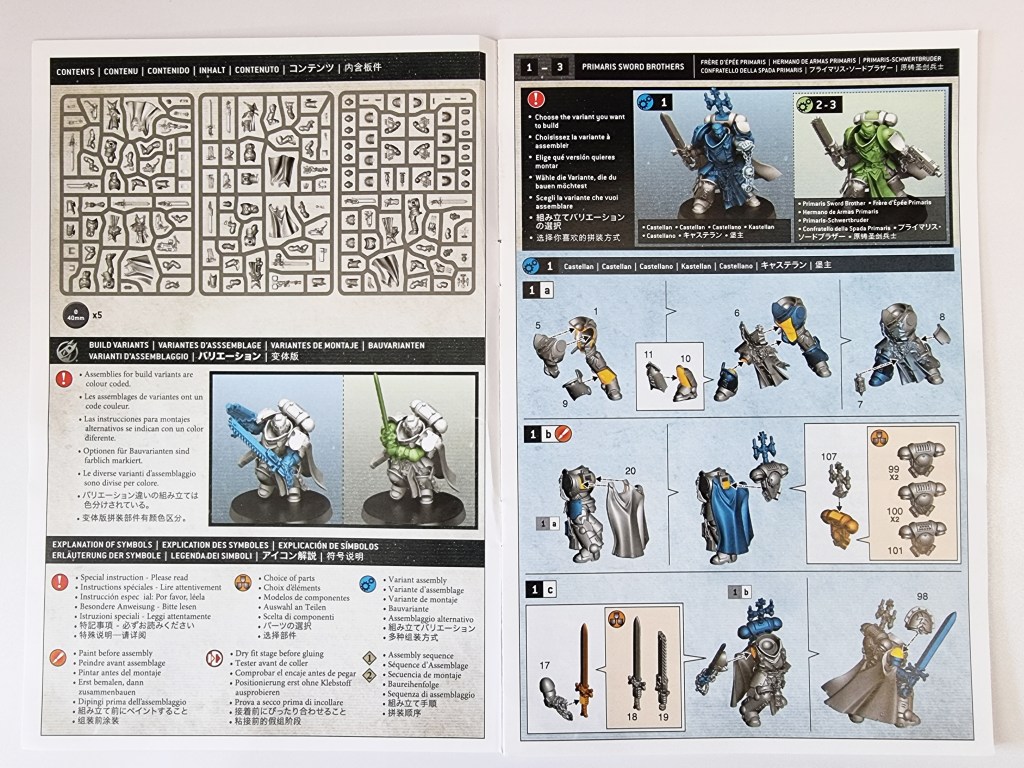Black Templars Instructions